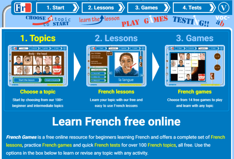 10 Best Free Games to Learn French - LangLandia